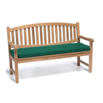 Oval Back Bench or Teak 3 Seater Garden Bench | Jepara Furniture