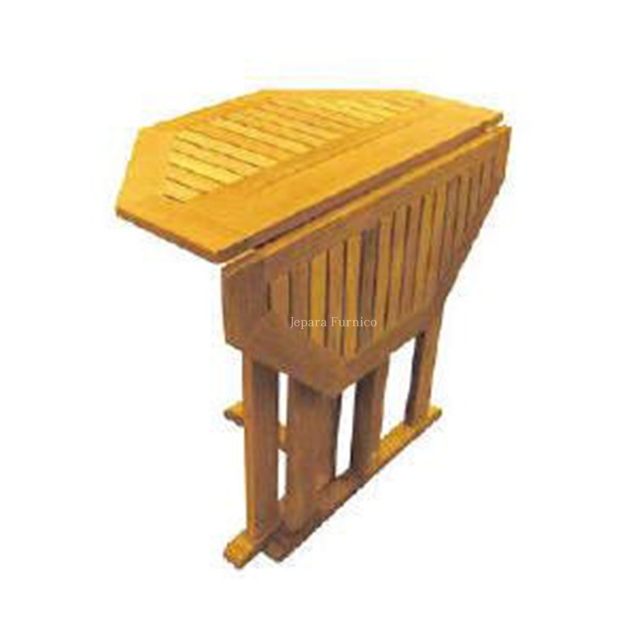 Teak Gate Leg Table Octagonal | Jepara Furniture