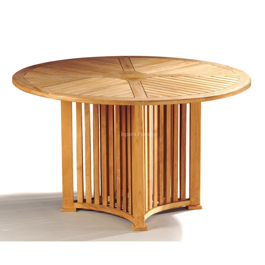 Teak Round Sun Table | Jepara Furniture